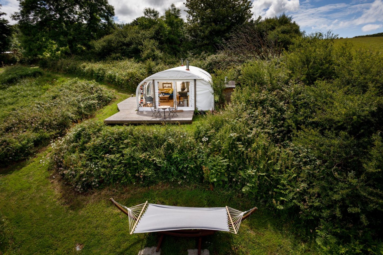 Glamping Cornwall with Ekopod Camping Pods