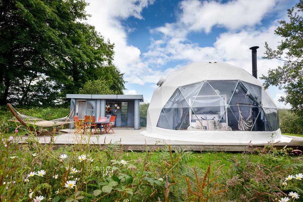 Glamping Cornwall with Ekopod Camping Pods