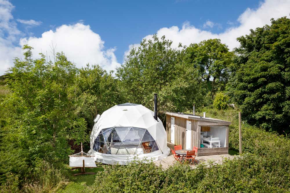 Glamping Cornwall with Ekopod Camping Pods