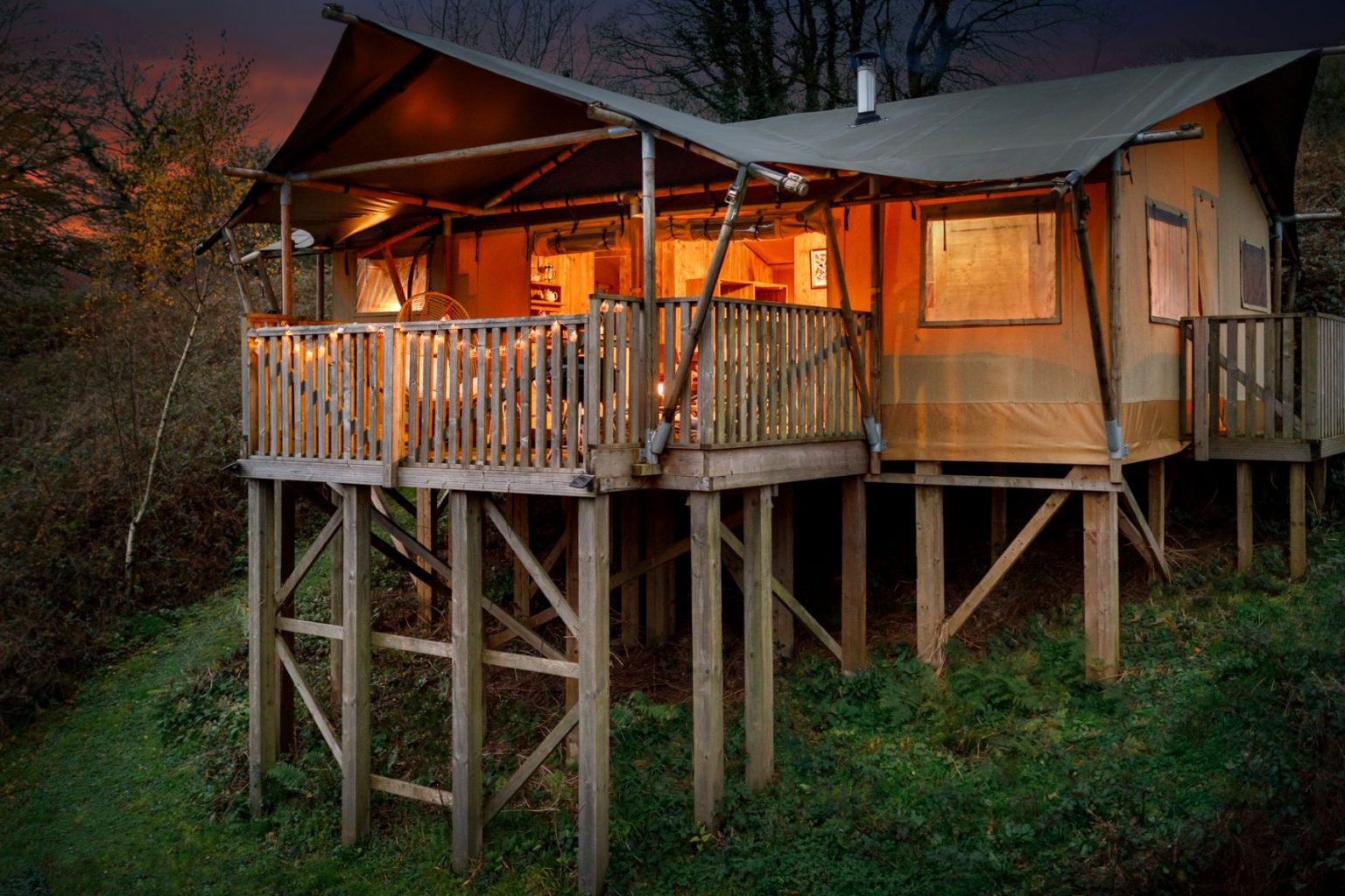 Glamping Cornwall with Ekopod Camping Pods